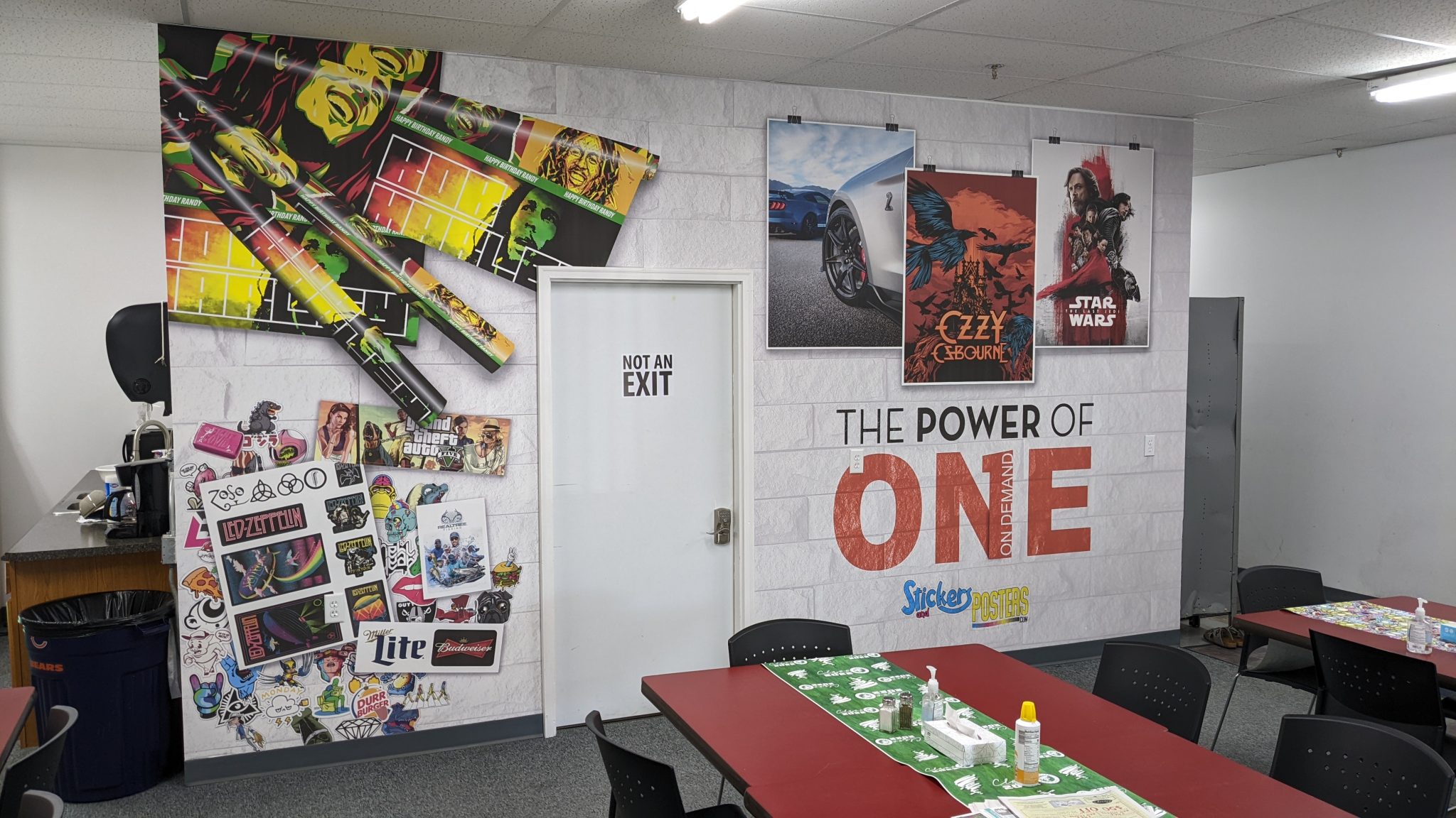 Sticky Back Posters FTW! - StickersAndPosters.com