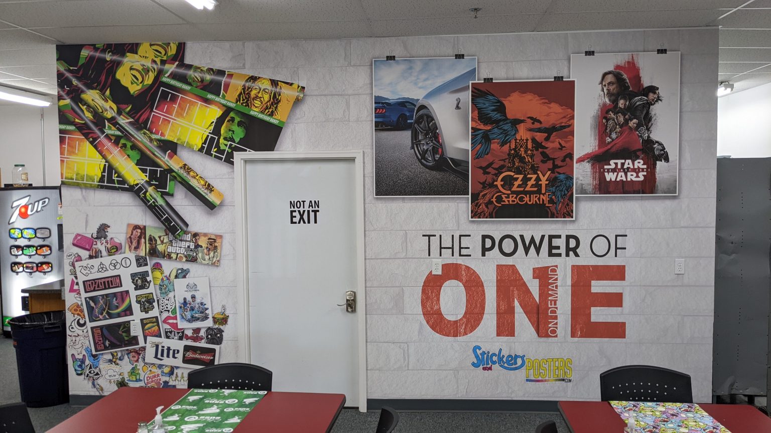 Sticky Back Posters FTW! - StickersAndPosters.com