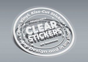 Clear Stickers. Bold Statements! - StickersAndPosters.com